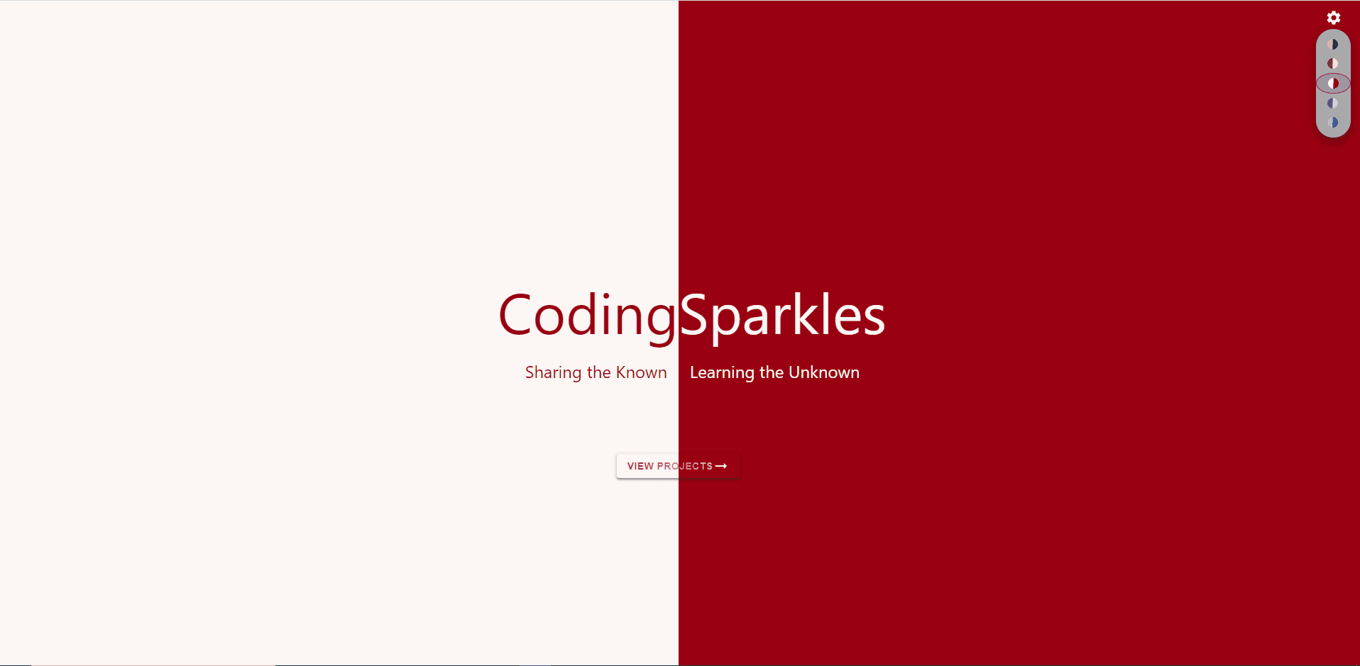 Theme Switching in React JS application | CodingSparkles